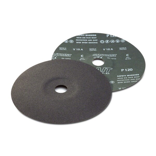 Fibre Discs Silicon Carbide SAIT Dished | Stonetools Ltd